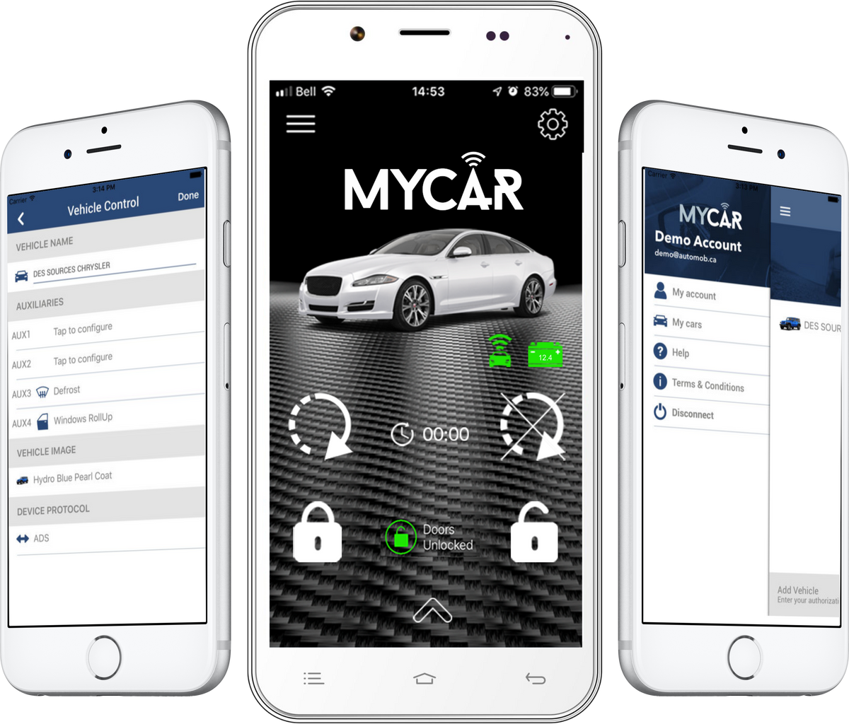 MYCAR2 Smartphone Control Interface | Shark Electronics